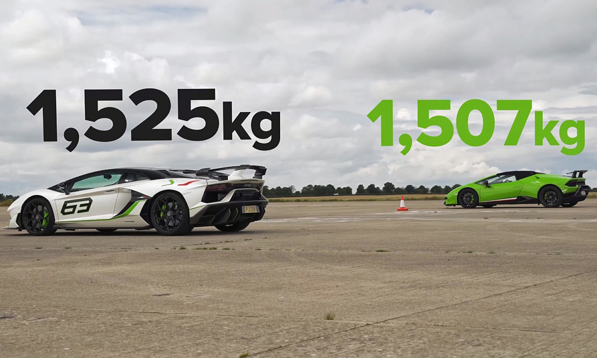 Performance Lamborghini Drag Race [video] - Double Apex
