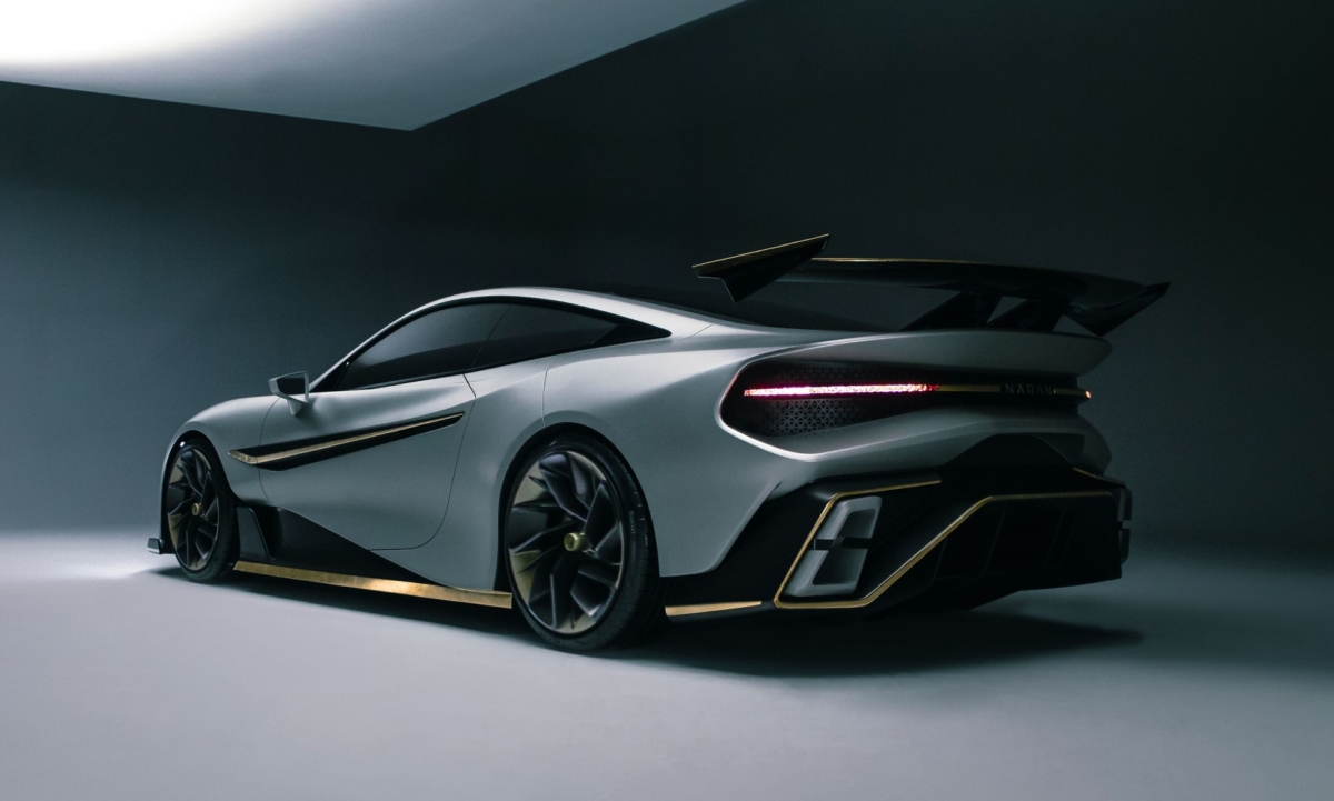 Four-Seater Naran Hyper Coupe Debuts - Double Apex