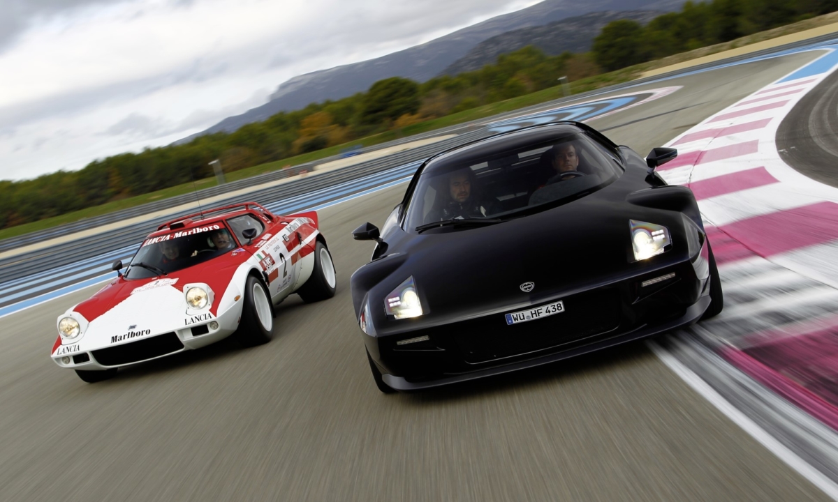 MAT Stratos is a Ferrari-powered modern day Lancia Stratos.