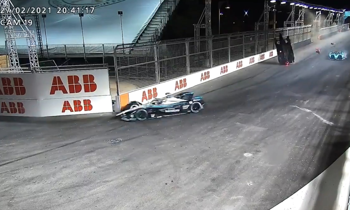 Alex Lynn Formula E Crash [video] - Double Apex
