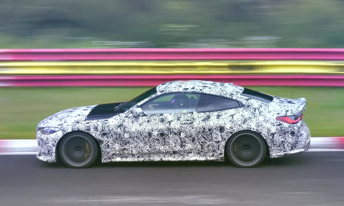 M4 CSL prototypes spotted testing at the Nurburgring