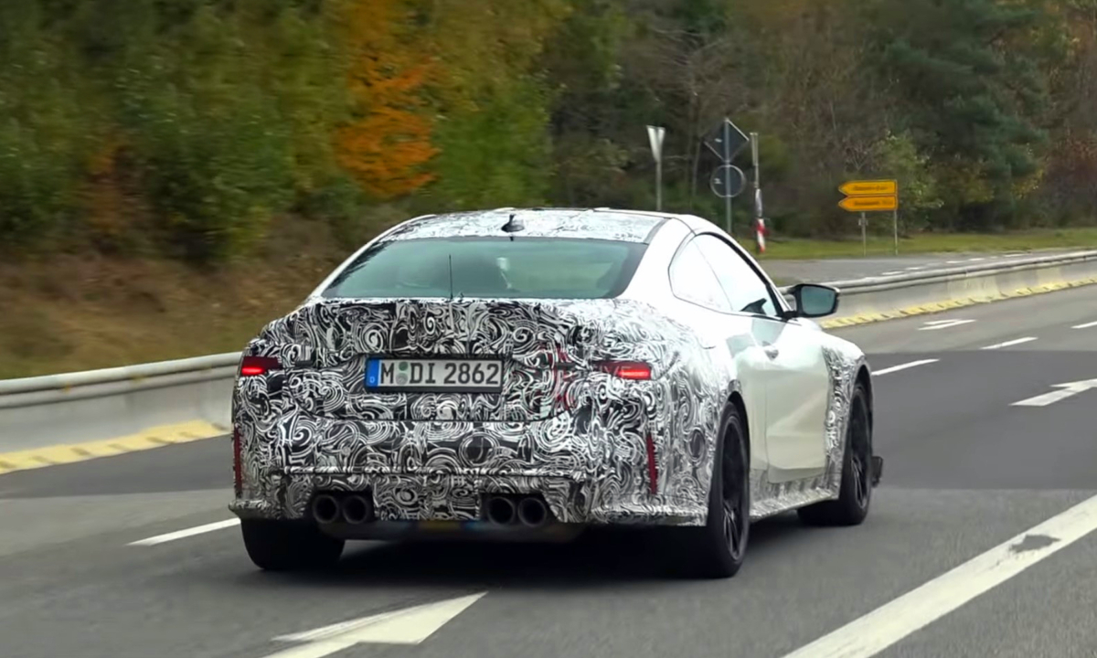 M4 CSL prototypes spotted testing at the Nurburgring