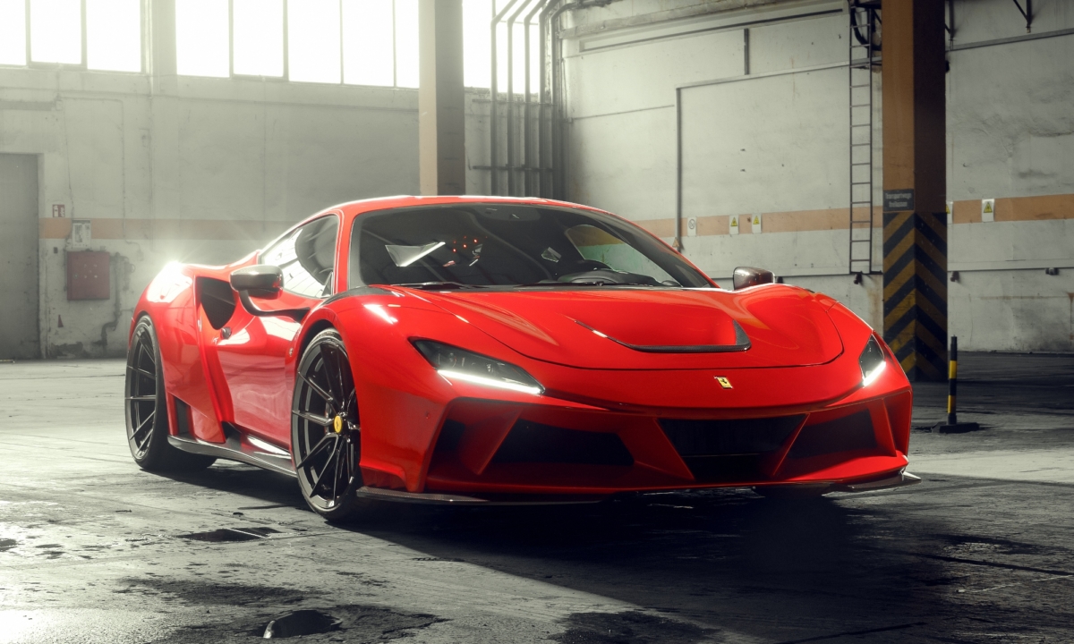Limited Edition Novitec N Largo Ferrari F8 Tributo Unveiled Double Apex
