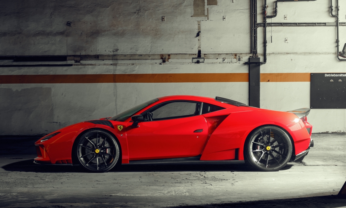 Limited Edition Novitec N Largo Ferrari F8 Tributo Unveiled Double Apex