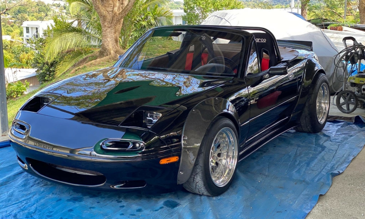 Custom-built BMW M5 Powered MX-5 [w/video] - Double Apex