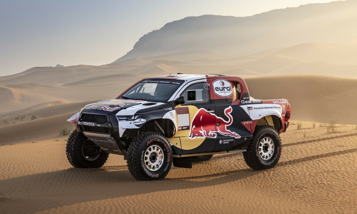 Toyota Unveils GR DKR Hilux T1+ [w/video] - Double Apex