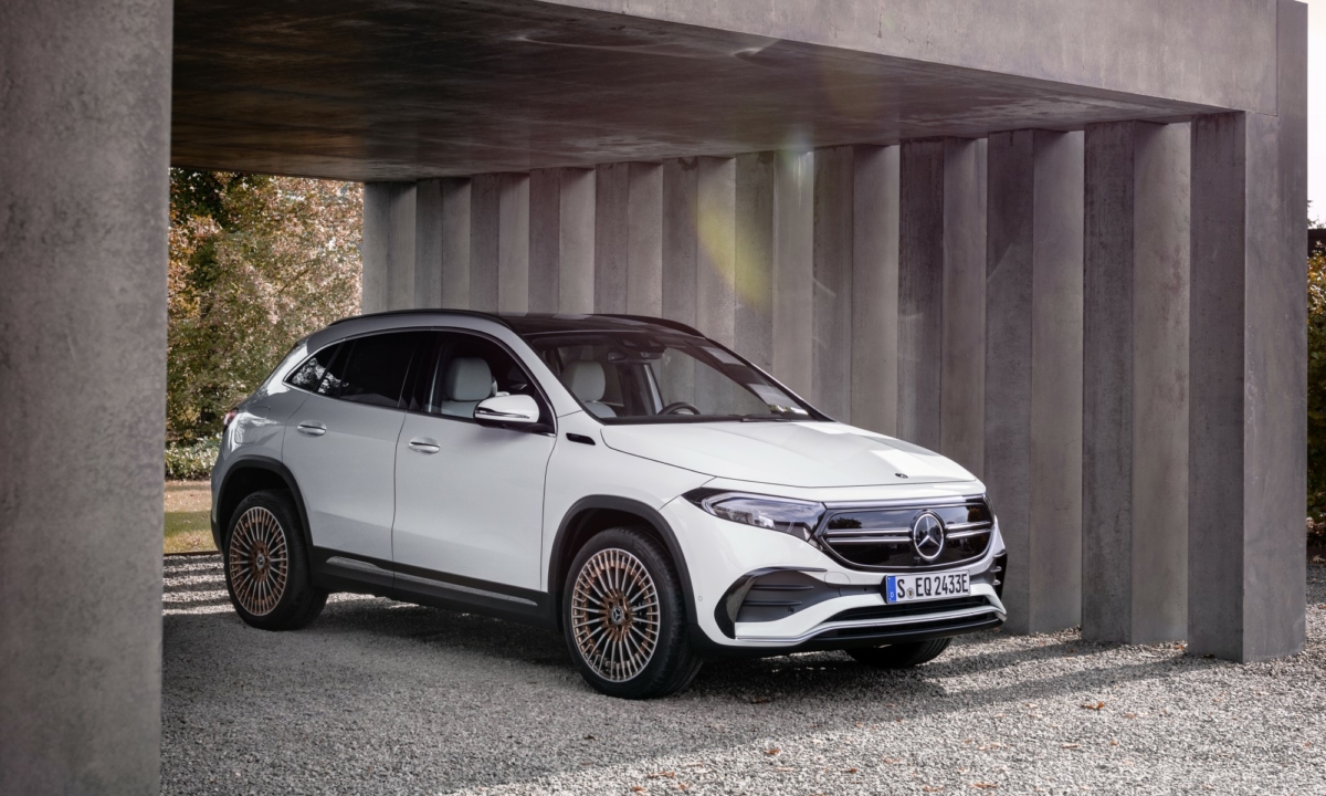All Electric Mercedes-EQ Range Heading For SA - Double Apex