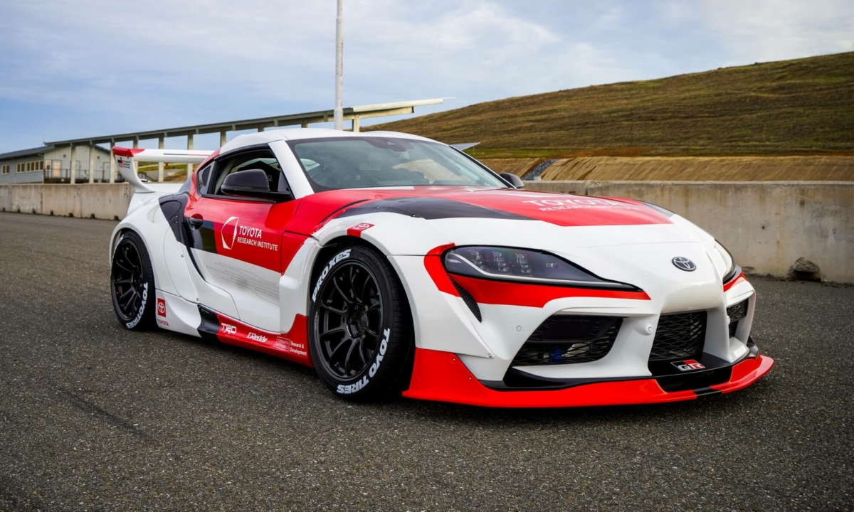 TRI Builds Autonomous Drifting Toyota Supra [w/video] - Double Apex