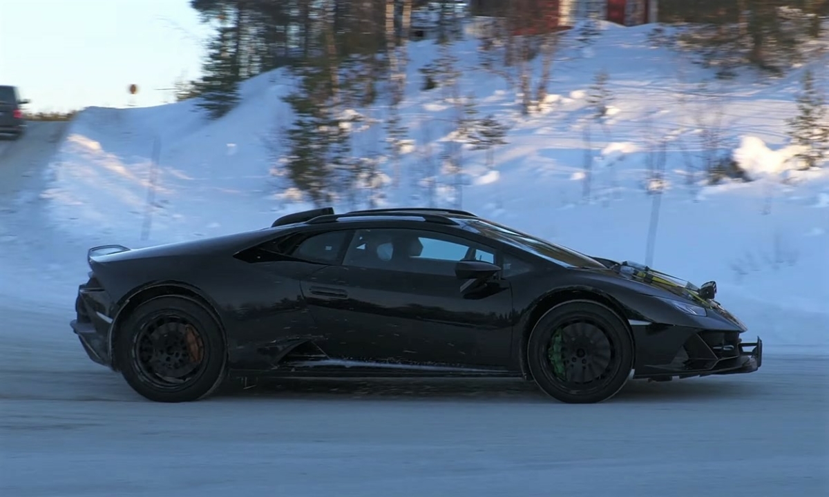 Lamborghini Huracan Sterrato Prototype Testing [video] - Double Apex
