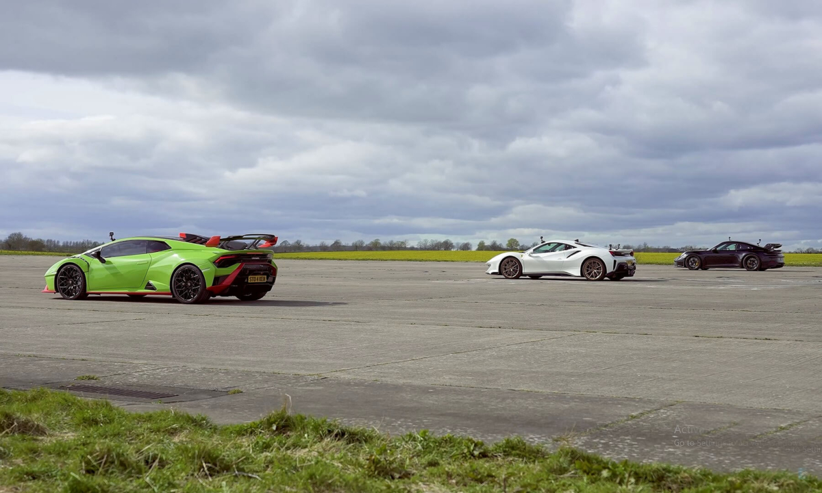 Track Specials Drag Race [video] - Double Apex