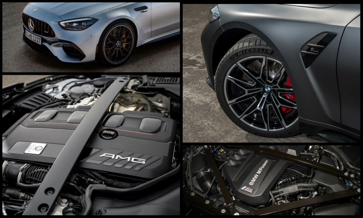 BMW M3 vs Merc-AMG C63S - Double Apex