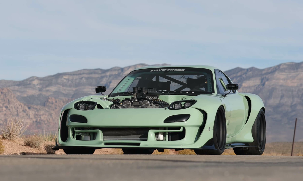 Pagani-Powered Mazda RX-7 [video] - Double Apex