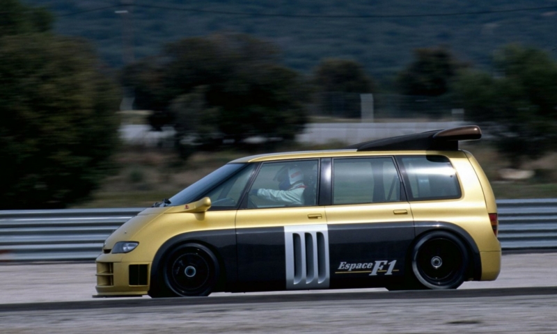 Forgotten Concepts Part 5: Renault Espace F1 [w/video] - Double Apex