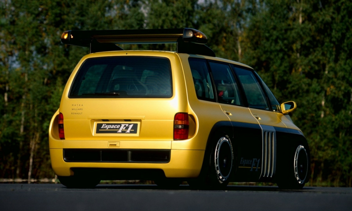 Forgotten Concepts Part 5: Renault Espace F1 [w/video] - Double Apex