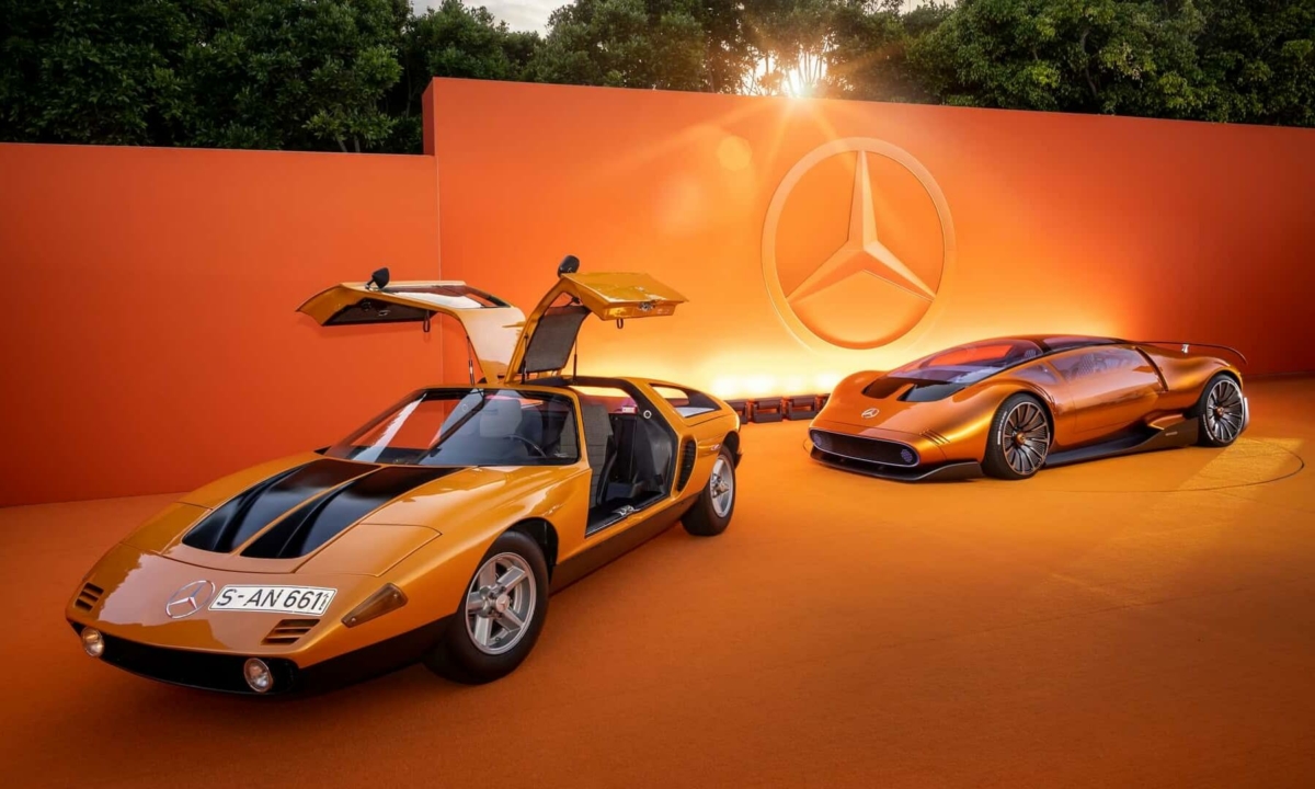 Mercedes-Benz Vision One-Eleven Is A Modern-Day C111 - Double Apex