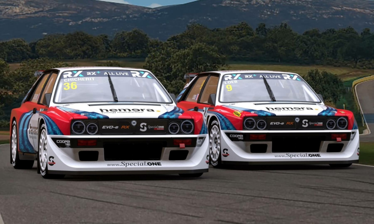 Martini Colours Return To Racing - Double Apex