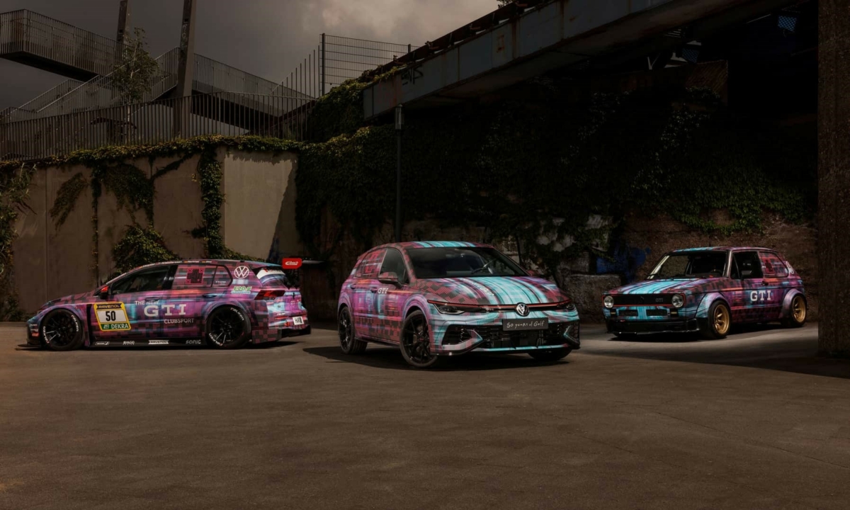 VW Golf GTI Returns To Race At The 'Ring - Double Apex
