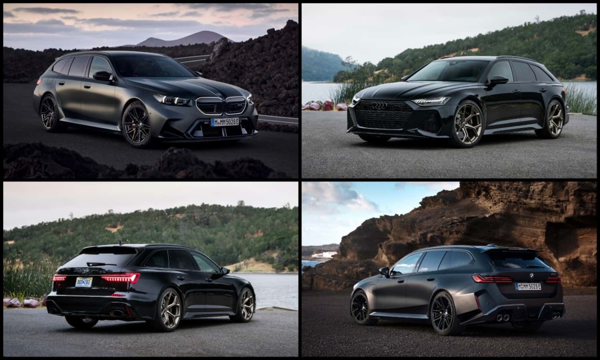 BMW M5 Touring vs Audi RS6 Avant - Double Apex