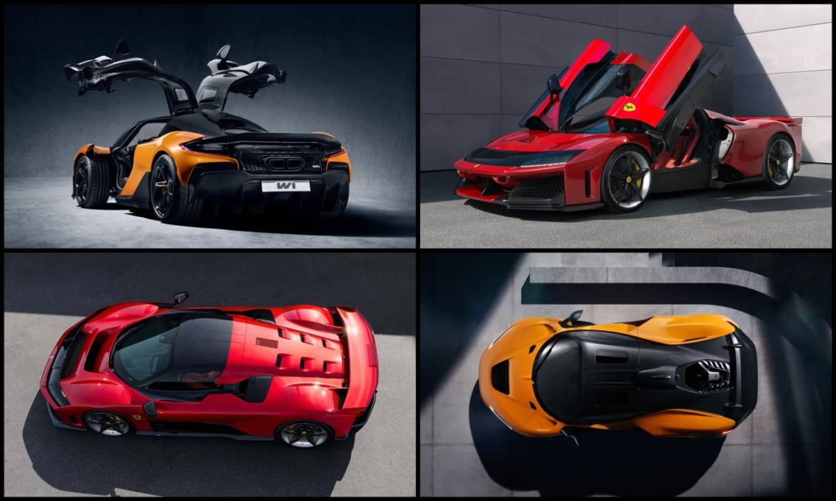 Ferrari F80 vs McLaren W1 In Ultimate Hypercar Match-Up - Double Apex