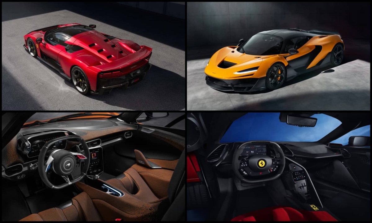 Ferrari F80 vs McLaren W1 In Ultimate Hypercar Match-Up - Double Apex