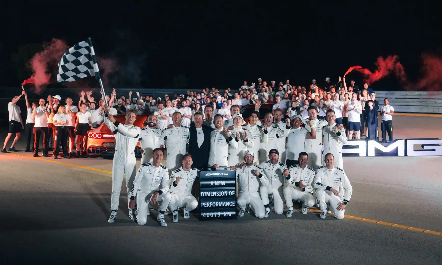 Mercedes-AMG Concept AMG GT XX Set Several World Records - Double Apex