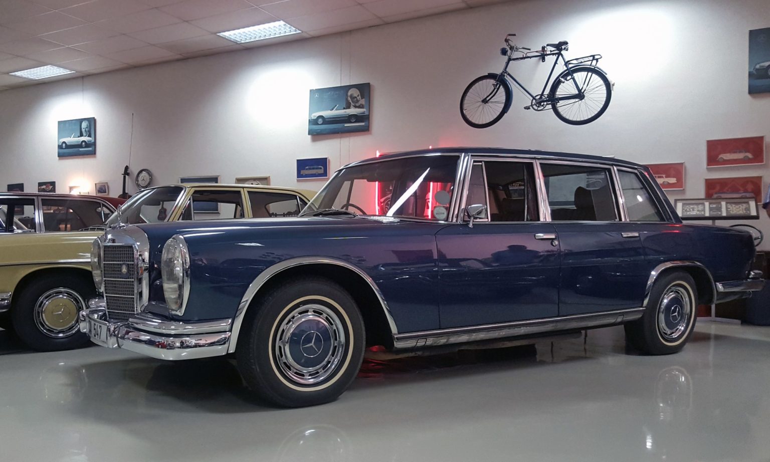 Mercseum is a privately owned collection of over 30 Mercedes models