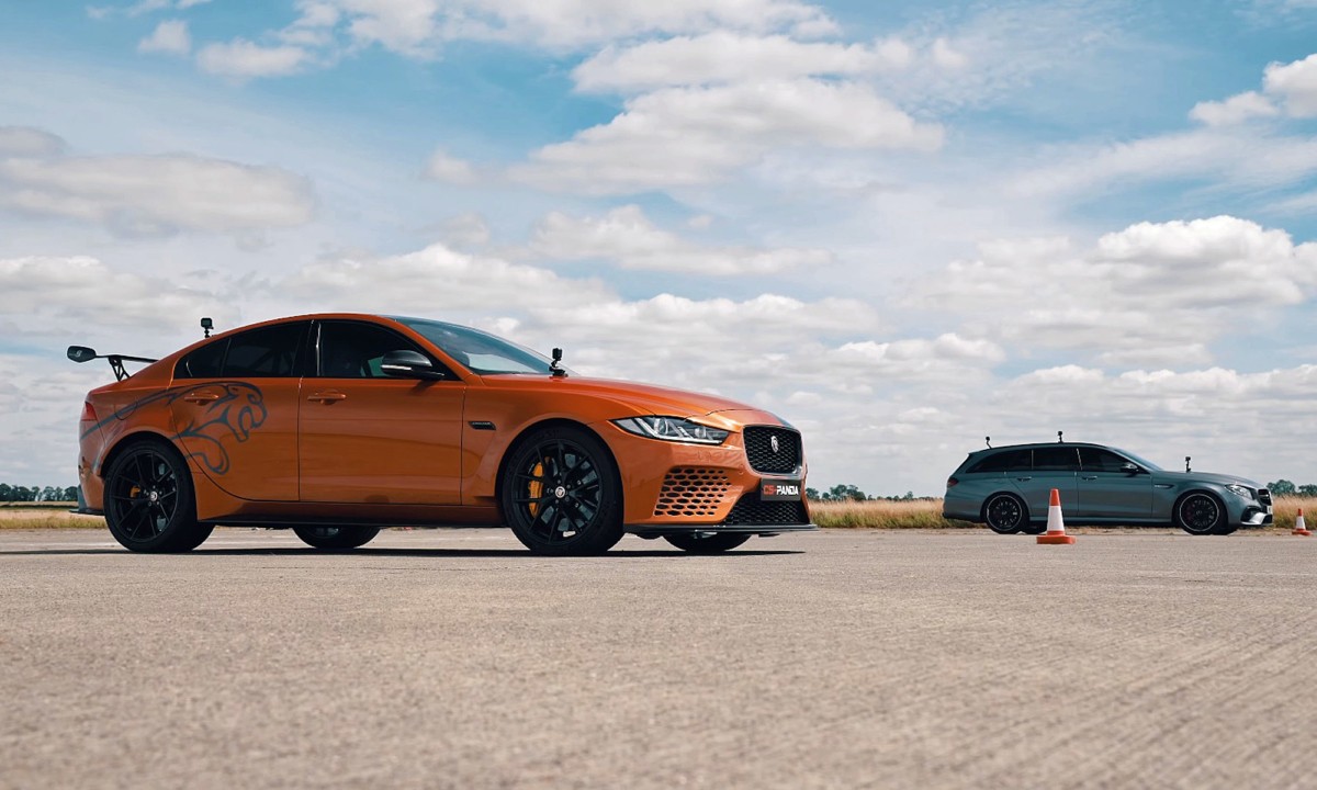 AWD V8 Drag Race [video] - Double Apex