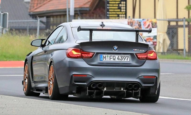 A new more hardcore BMW M4 GTS spotted testing at Nurburgring