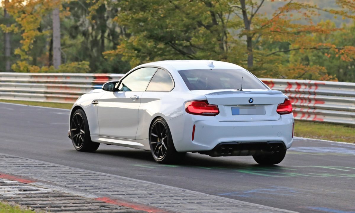 BMW M2 CSL spotted dynamic testing at the Nurburgring