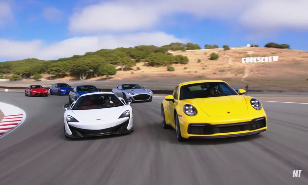 Best Driver’s Car GP is a race between six performance cars