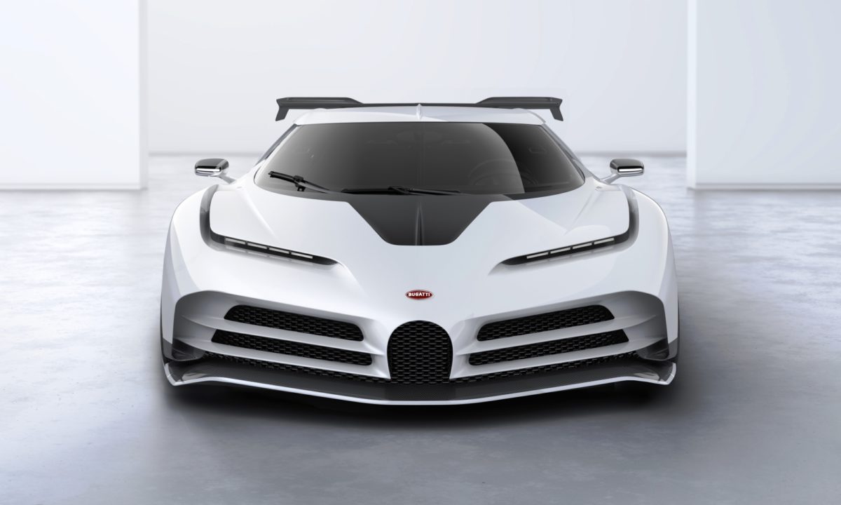 Bugatti Centodieci is a limited edition hypercar with 1 176 kW on tap