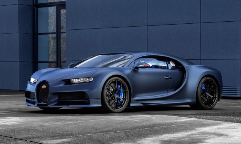 Bugatti Generations from the modern-era gather for photoshoot