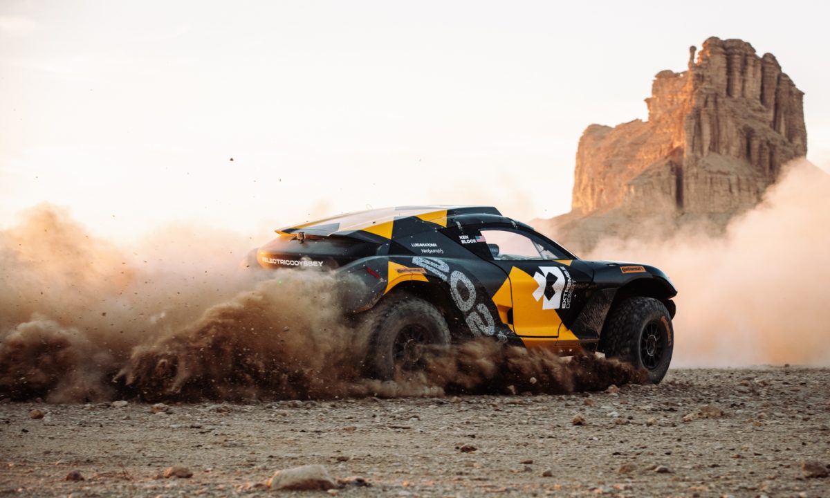 Extreme E Racer debuts in the final stage of the 2020 Dakar Rally