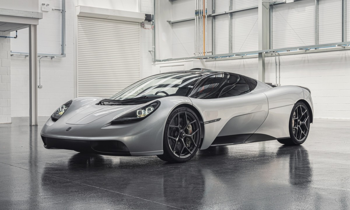 GMA T.50 Supercar by Gordon Murray makes its world debut