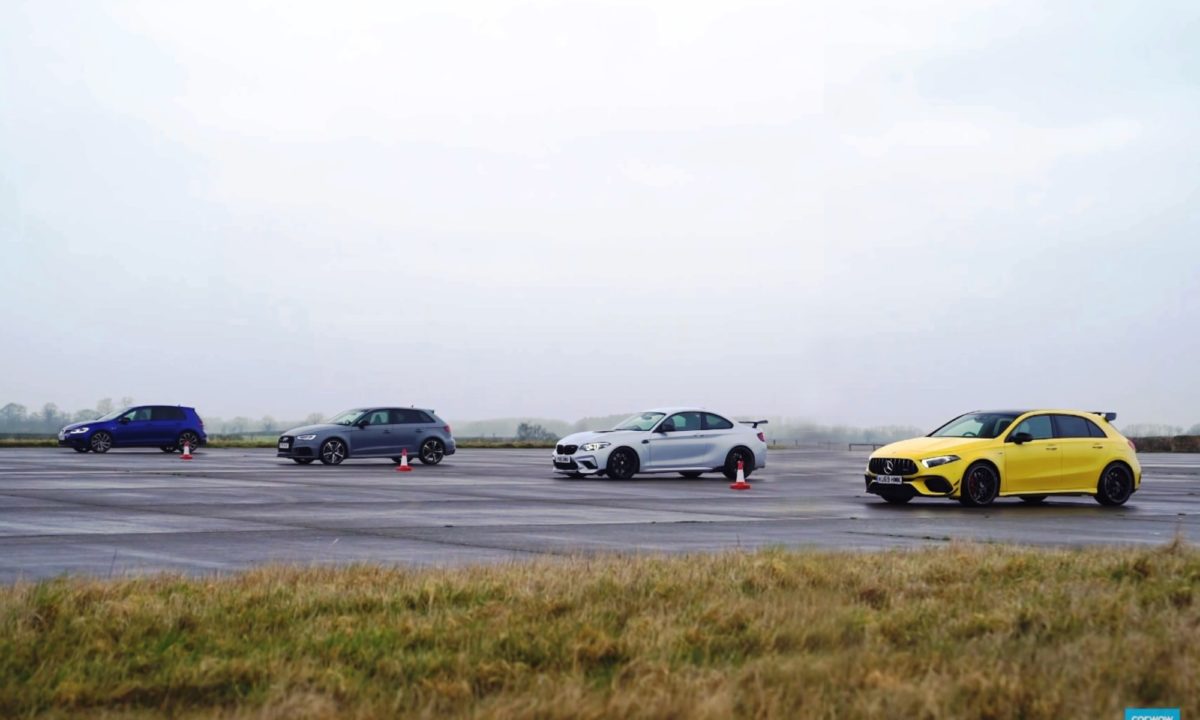 German compact drag race features four range-topping models