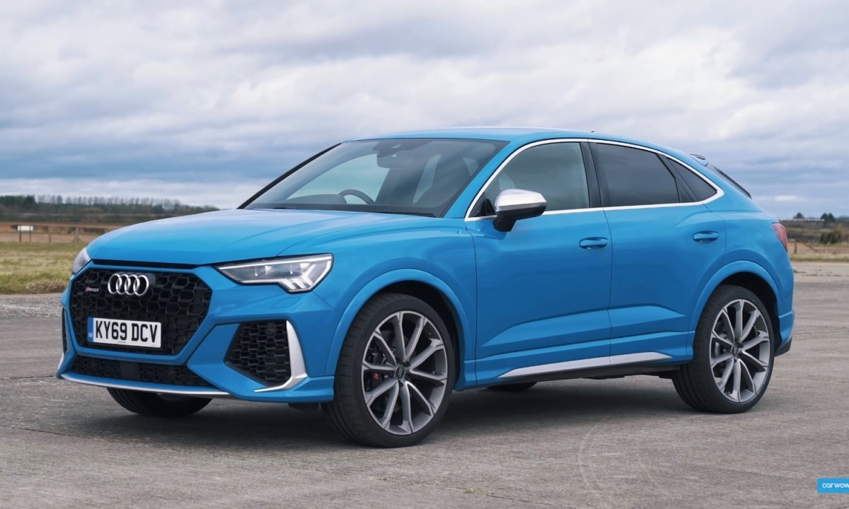 Hot SUV drag race features three turbocharged AWD rivals