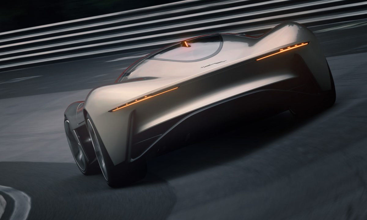 Jaguar Vision GT Coupe is the first all-electric racecar from Jag