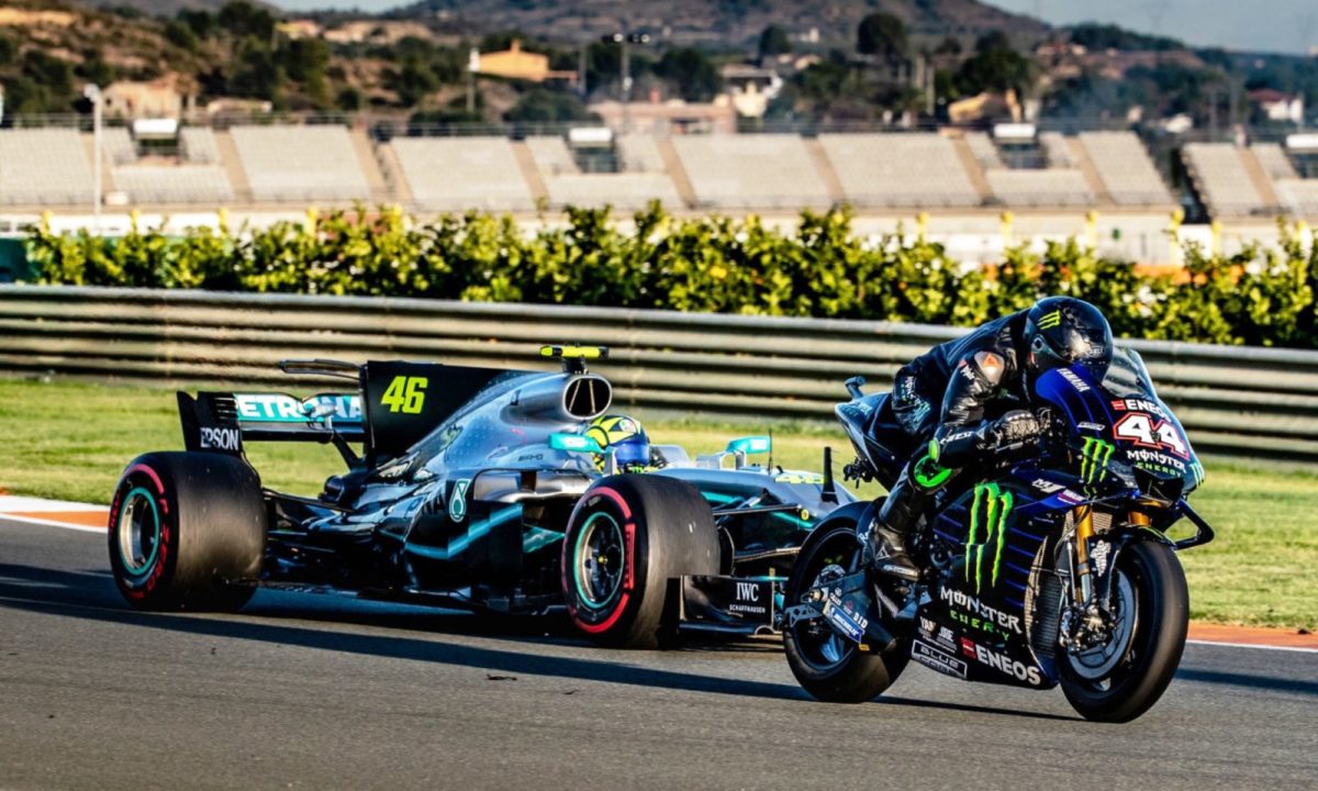 LH44 VR46 vehicle swap was a historic event that took place this week.