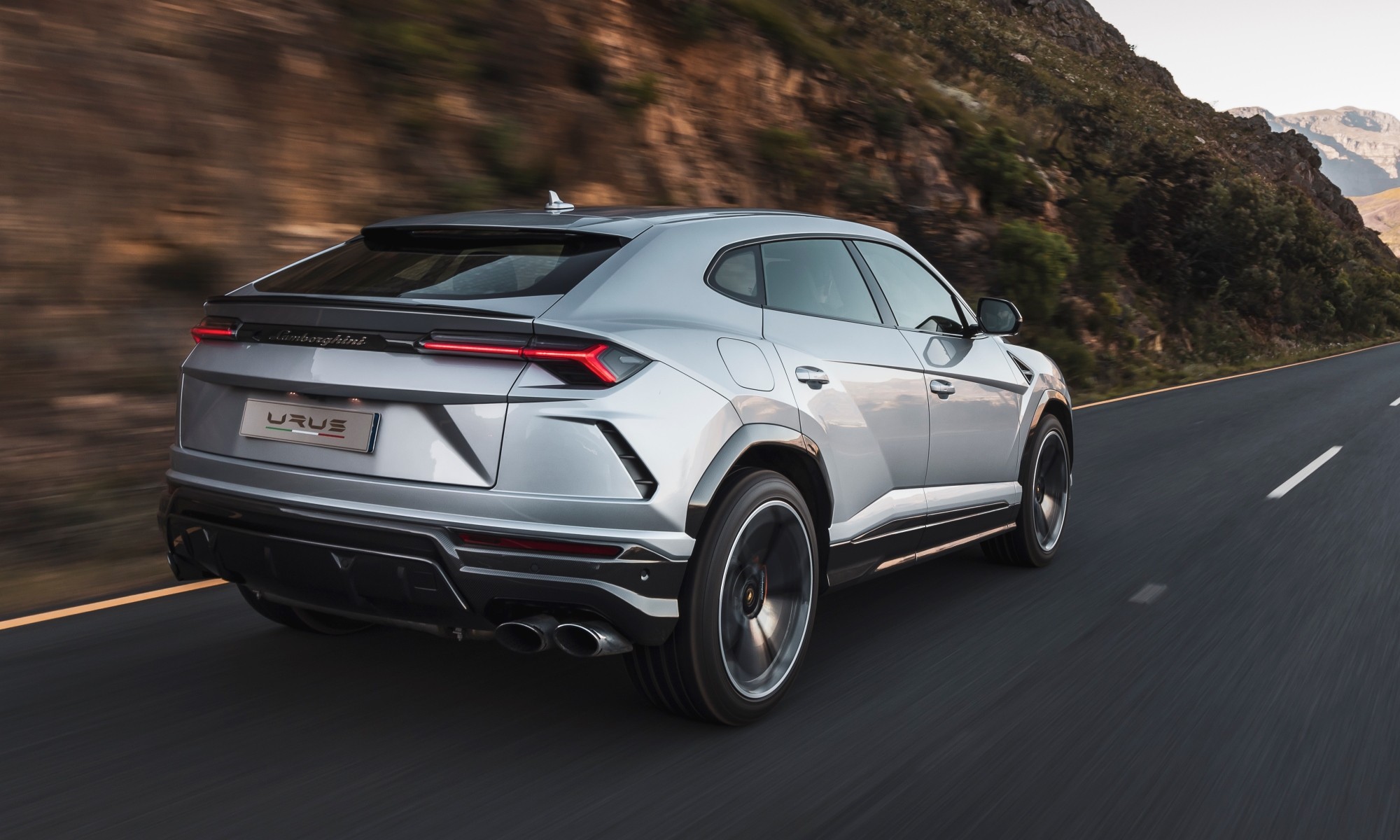 Lamborghini Urus driven by Double Apex in the Western Cape