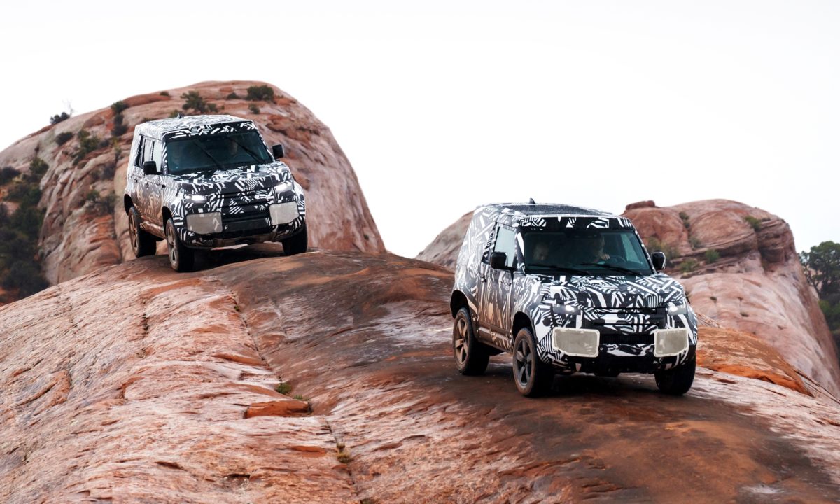 Land Rover Defender Final Testing takes place in Kenya