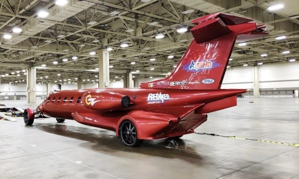 Limo-Jet is one-off street-legal Lear jet-based limousine