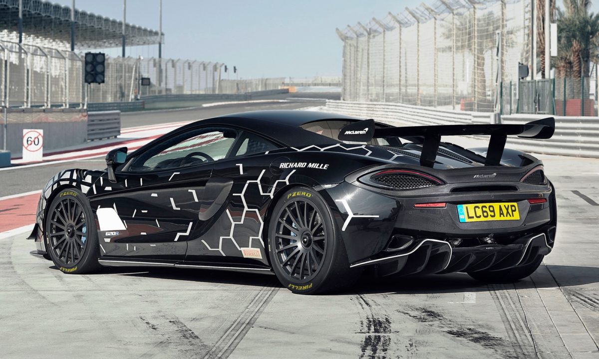 McLaren 620R, a track-focused model was launched earlier today