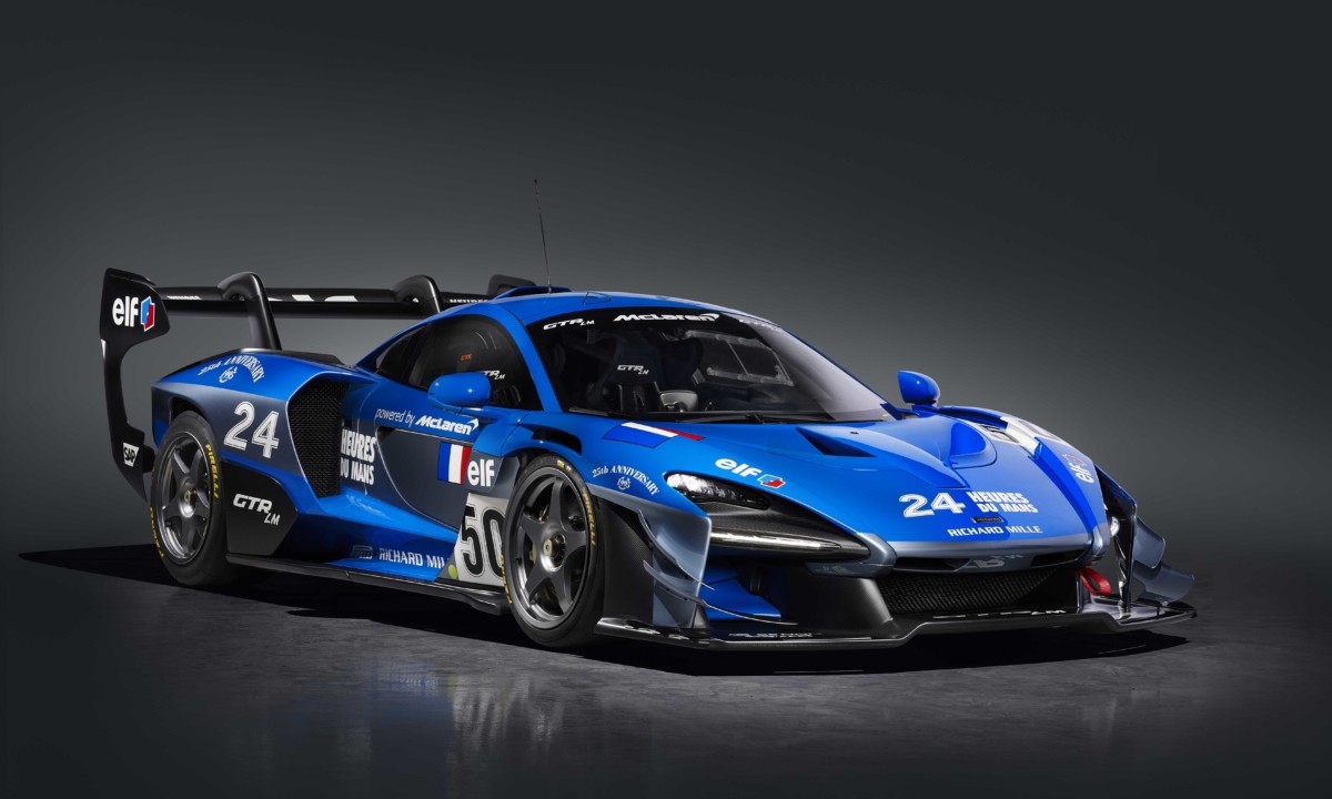 McLaren Senna GTR LMs celebrate Le Mans success in 1995