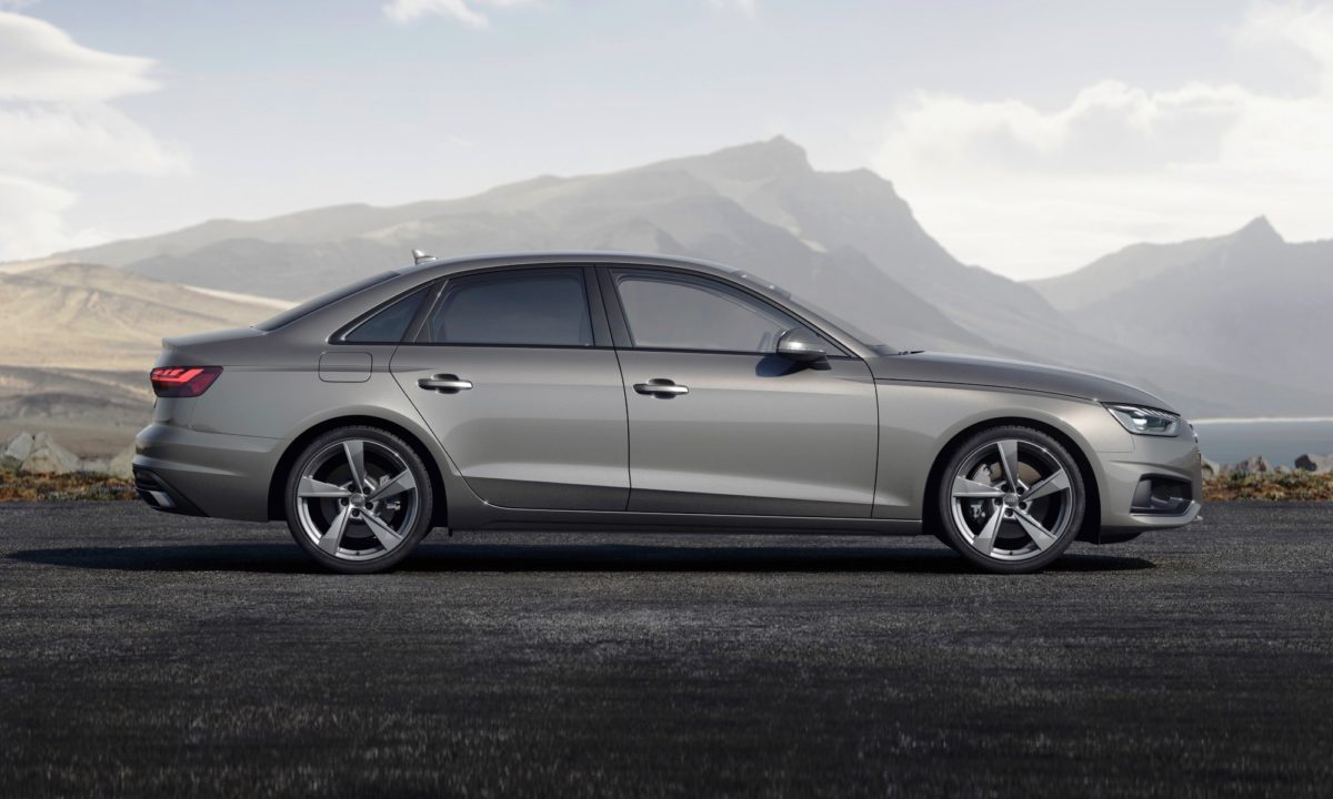 New Audi A4 unveiled earlier today in three body styles