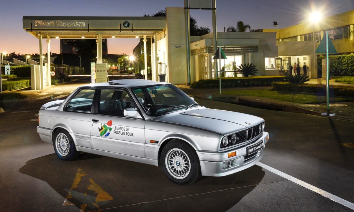 A resurrected BMW 325iS forms part of a local road show
