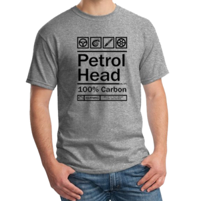 100% Petrolhead car T-shirt | Double Apex | Auto-inspired men's clothing