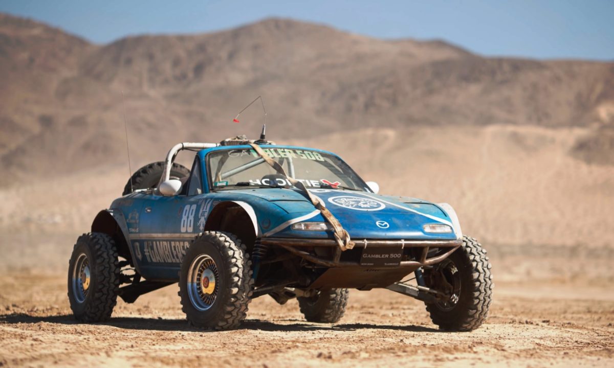 Rally Raid MX-5 is like no other you've seen before
