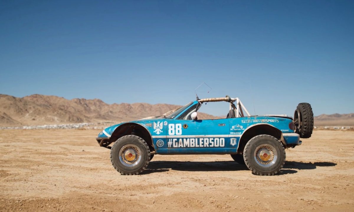 Rally Raid MX-5 is like no other you've seen before