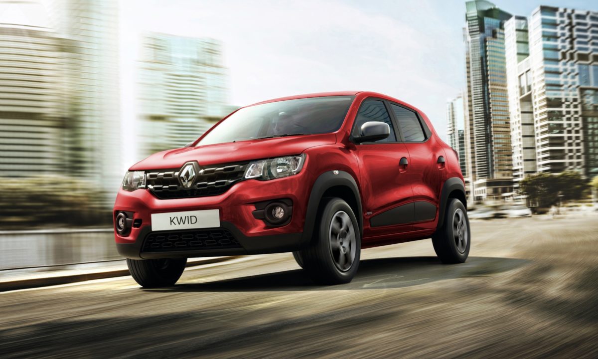 Renault Kwid ABS Dynamique driven locally by Double Apex.