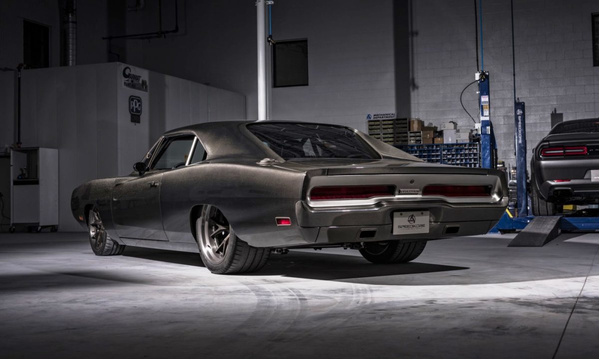 SpeedKore Dodge Charger Evolution is an all-carbon-fibre muscle car